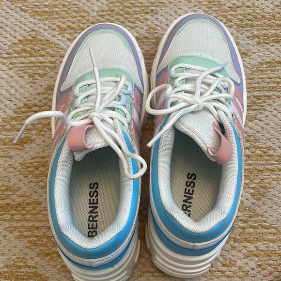 Shoes | Berness Pastel Platform Mia 1 Sneaker | Poshmark